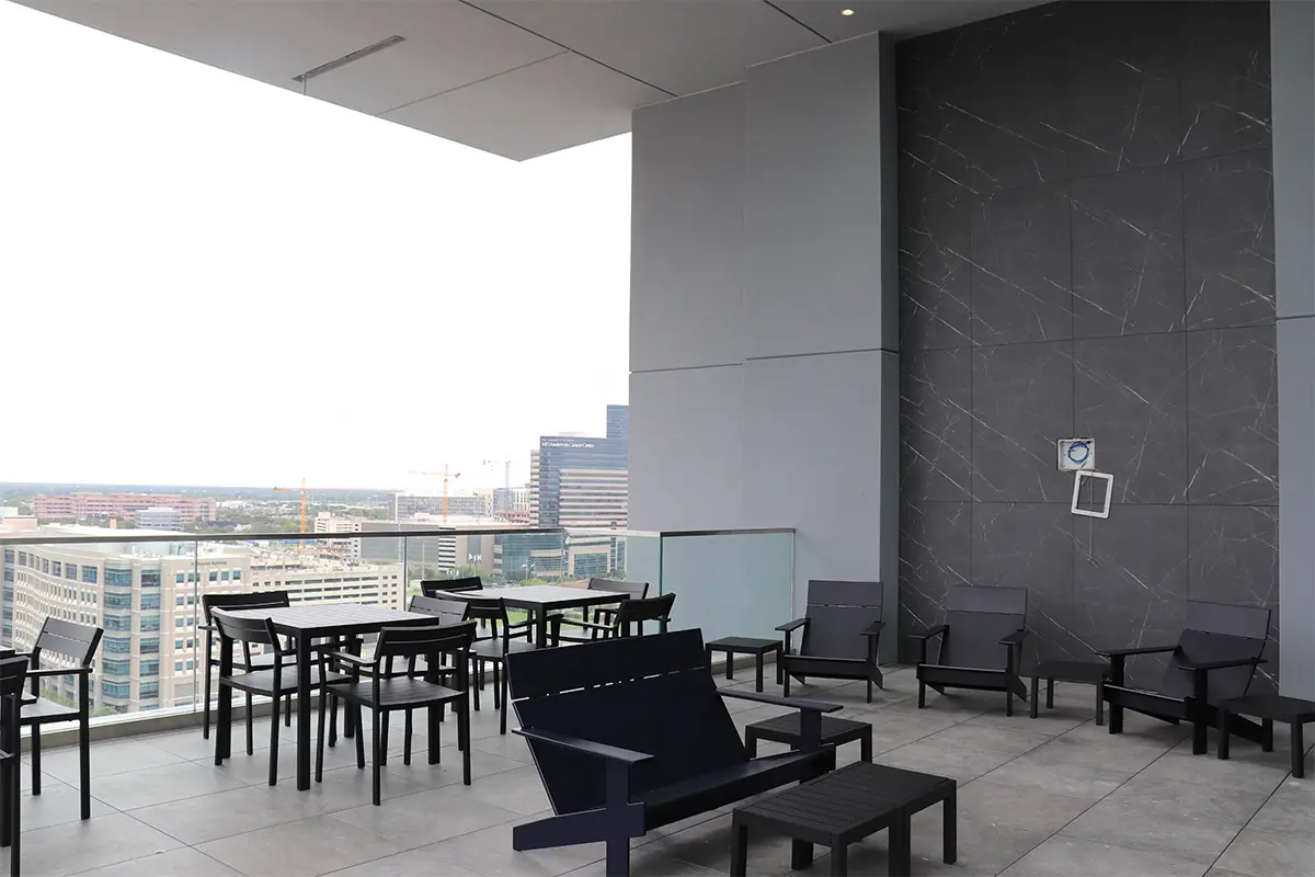 Looking Life tower Modern Student Living in Houston