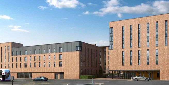 Foundry Courtyard Glasgow Student Accommodation