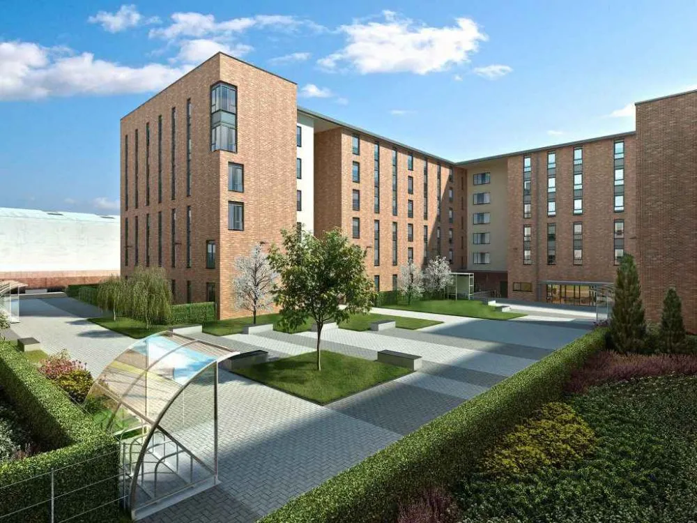 Foundry Courtyard Glasgow Student Accommodation | UL